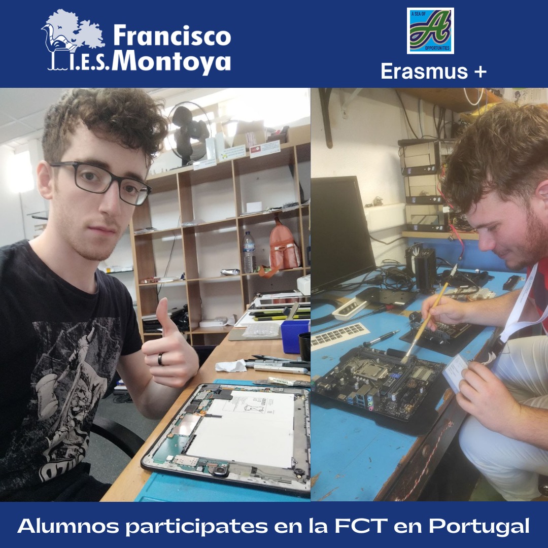 FCT en Portugal con ErasmusPlus